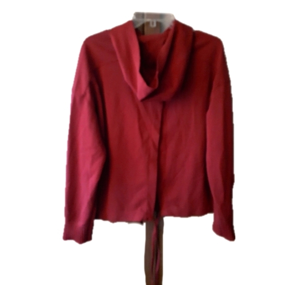 Avia | Tops | Triangle Cut Out Back Vented Active Tie Hoodie | Poshmark